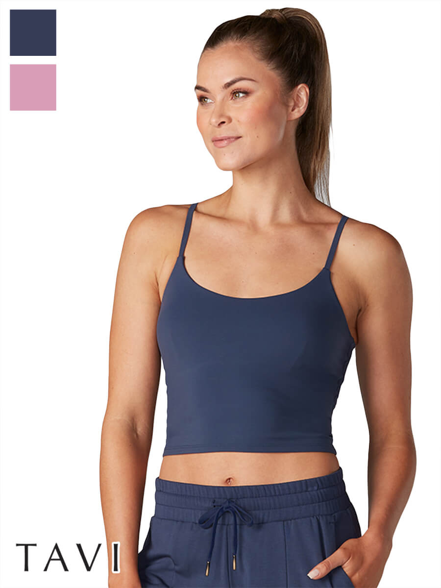 70%OFF[SALE][TAVI] キャミ ブラ CAMI BRA／ ヨガ トップス カップ付 キャミソール ピラティス ブラレット ヨガ – Puravida ビジネスストア