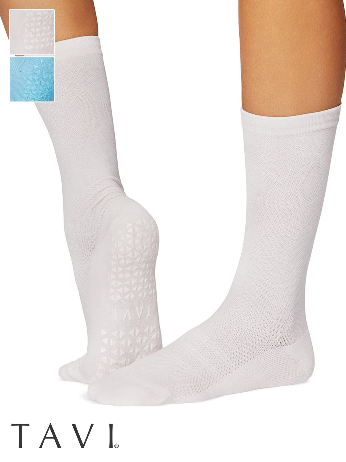 [TAVI by TOESOX] Savvy Tec Savvy Grip Socks / Yoga Pilates Anti-Slip S ...