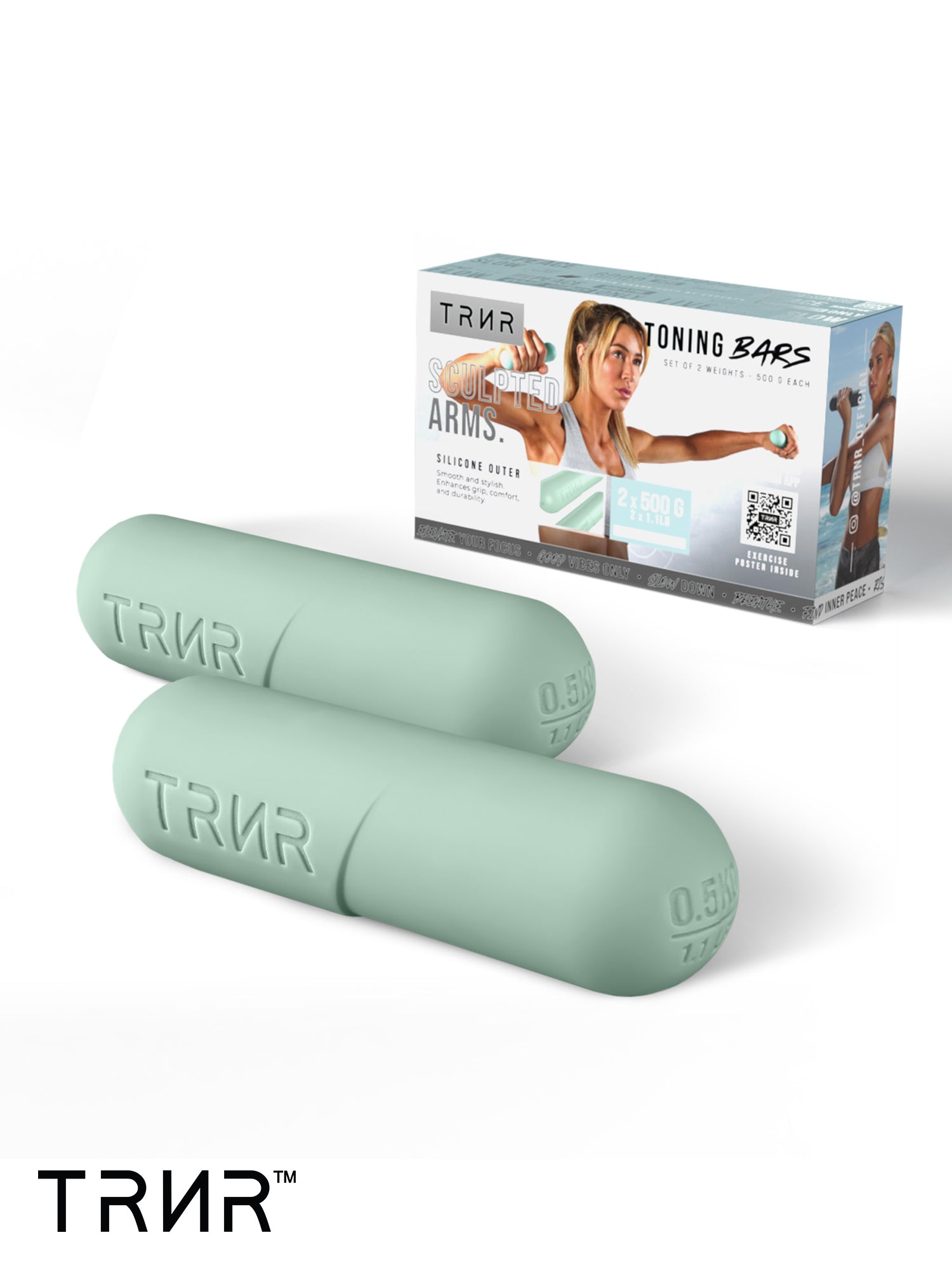 TRNR Toning Bars 2 x 500 g - Mint ｜TNB1 – Puravida ビジネスストア